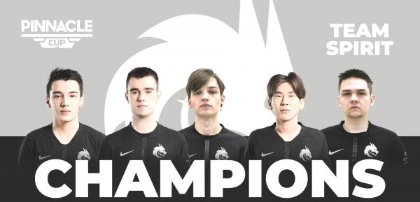 Team Spirit выиграла $50 тысяч на Pinnacle Cup