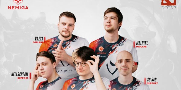 Nemiga Gaming оставила состав без изменений